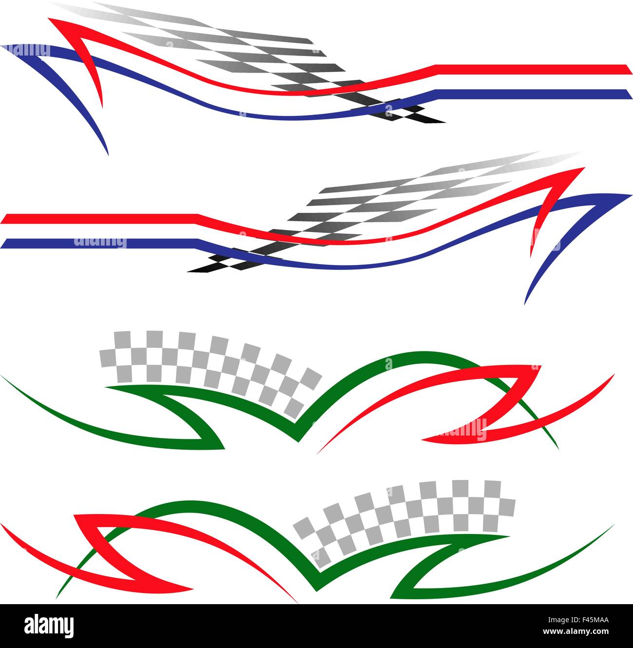Vehicle Graphics, Stripe : Vinyl Ready Vector Art Stock Vector Image ...