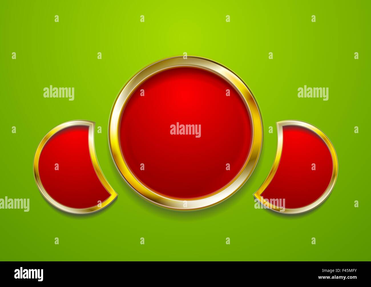 Golden frame art vector hi-res stock photography and images - Alamy