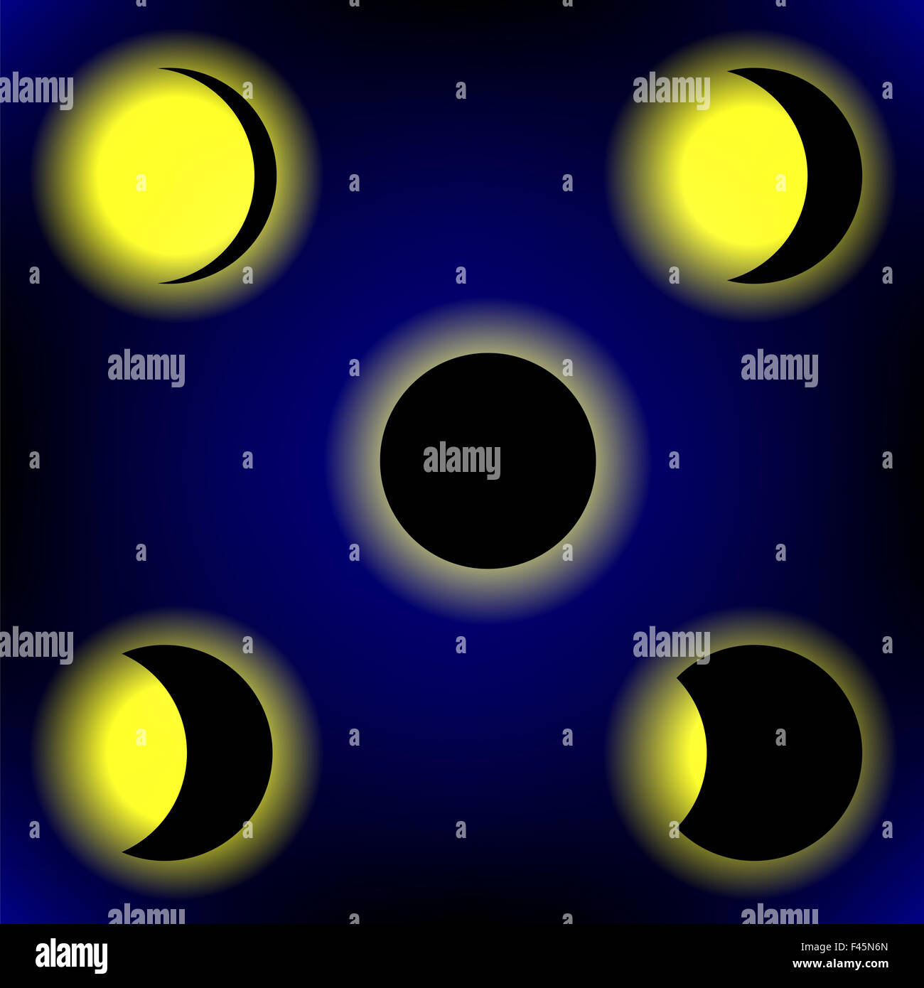 Solar eclipse phases hi-res stock photography and images - Alamy