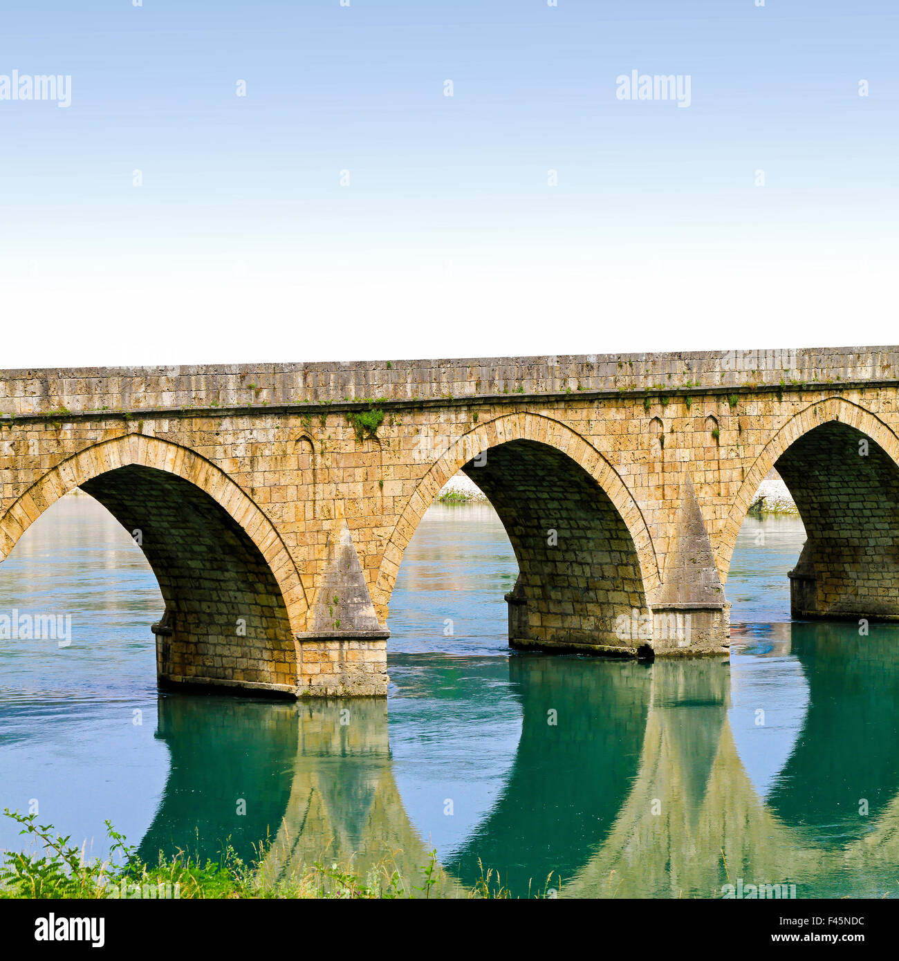 Old turkish bridge hi-res stock photography and images - Alamy