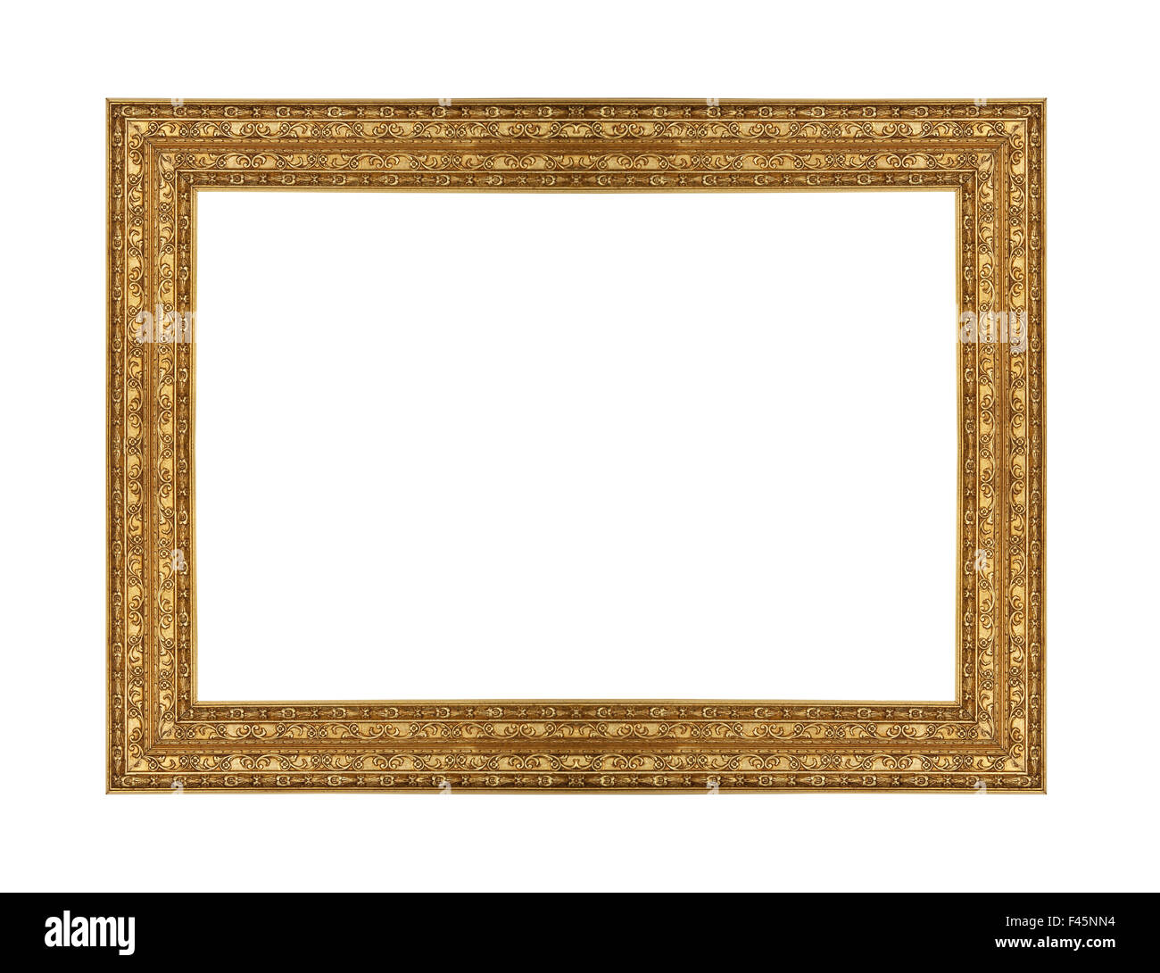 Golden frame cut out hi-res stock photography and images - Alamy