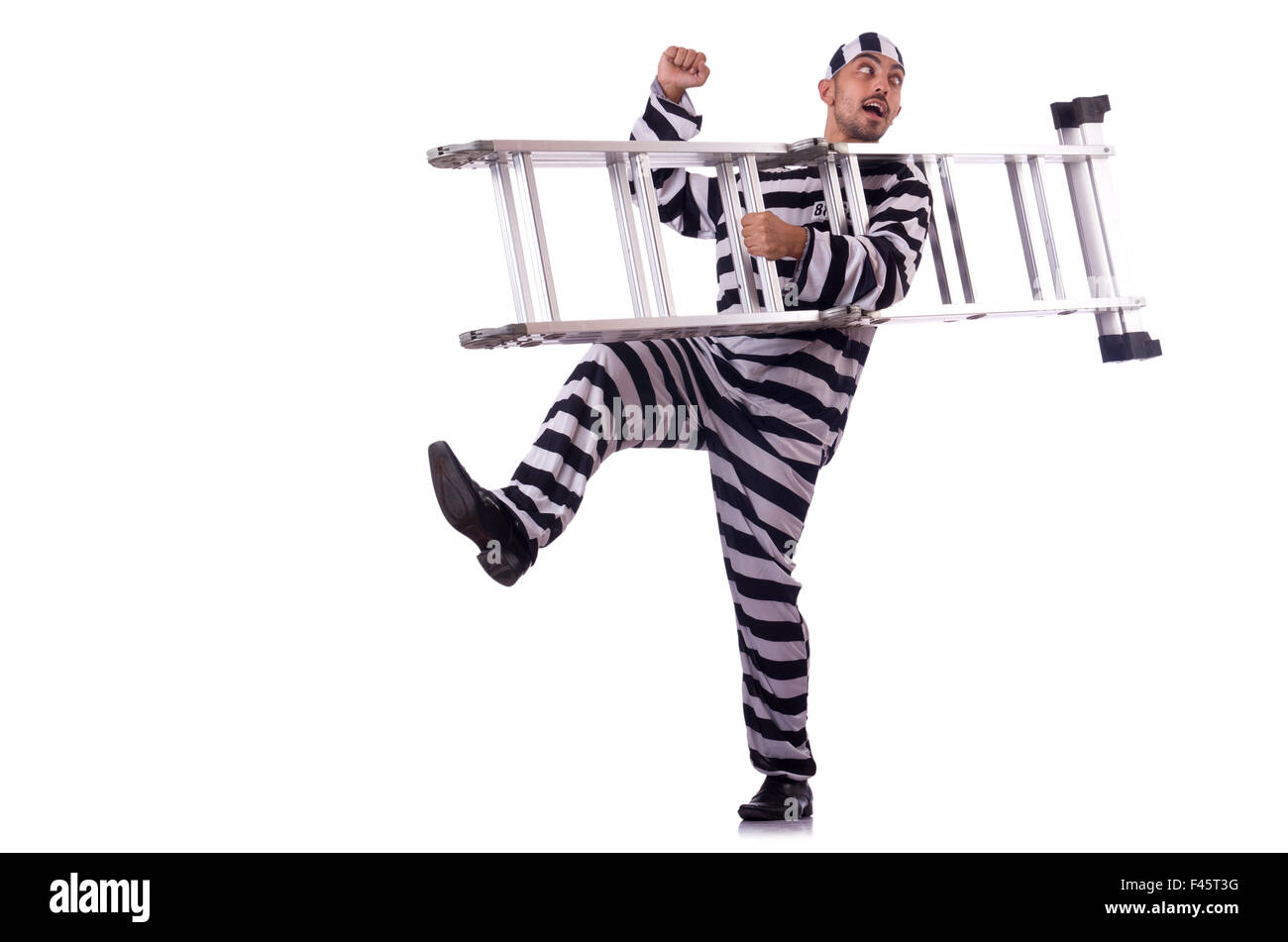 Escape ladder prison Cut Out Stock Images & Pictures - Alamy