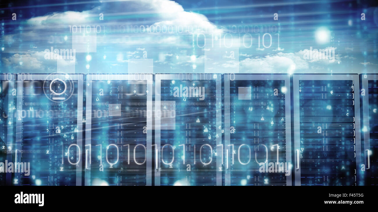Composite image of interface Stock Photo - Alamy