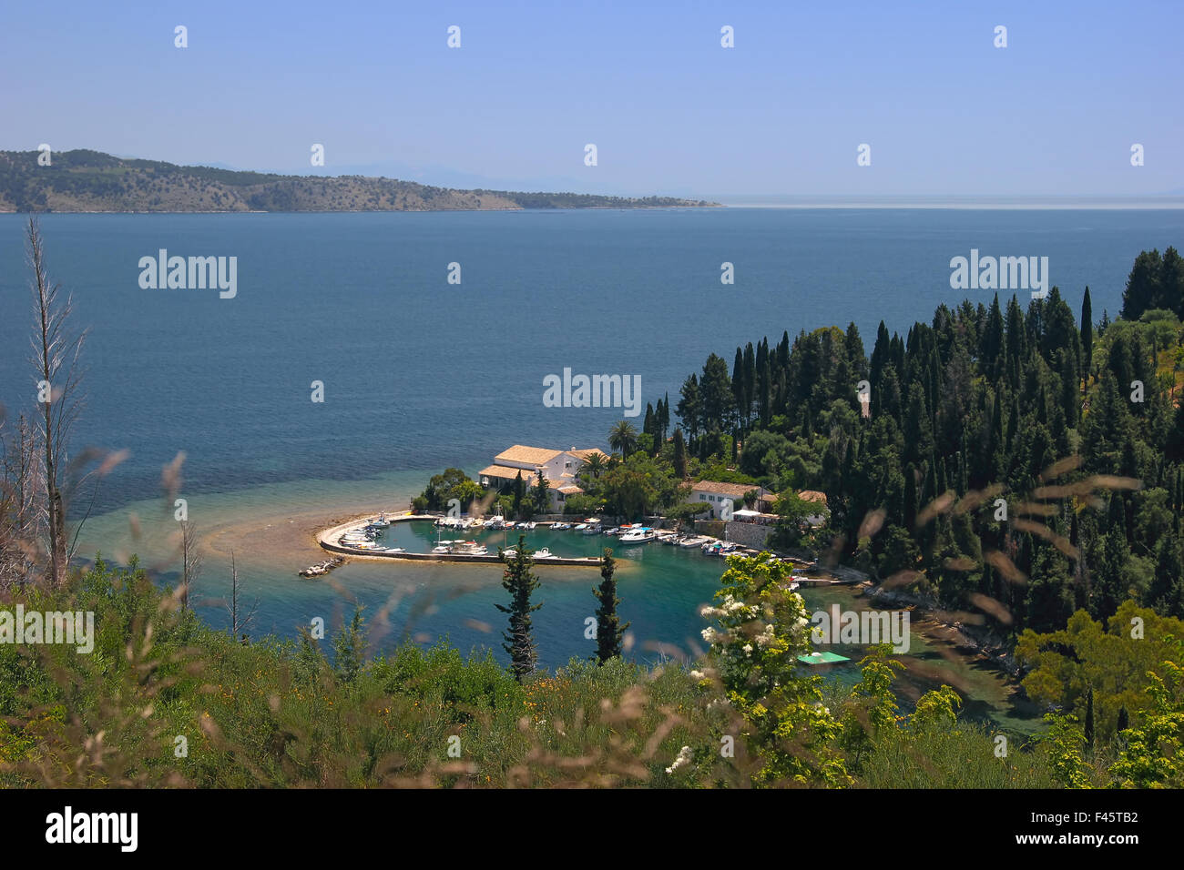 Beautiful bay ionian sea turquoise hi-res stock photography and images ...