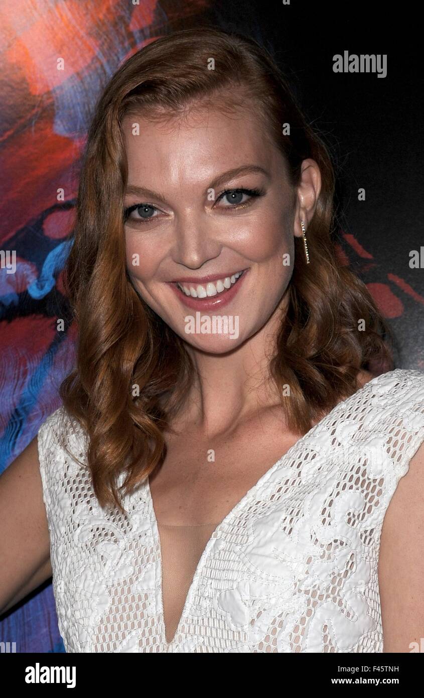 New York, NY, USA. 14th Oct, 2015. Emily Coutts at arrivals for CRIMSON ...