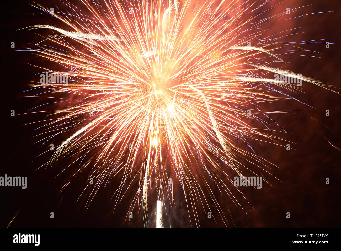 Fireworks red background hi-res stock photography and images - Alamy