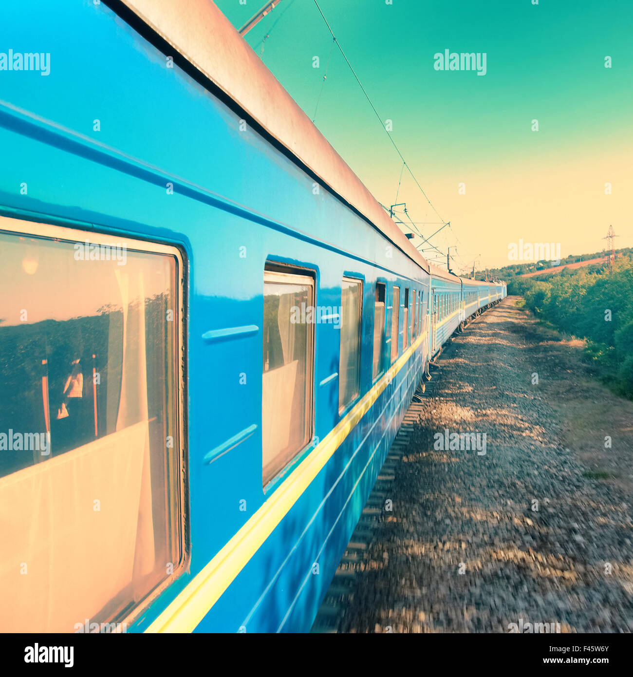 Motion train hi-res stock photography and images - Alamy
