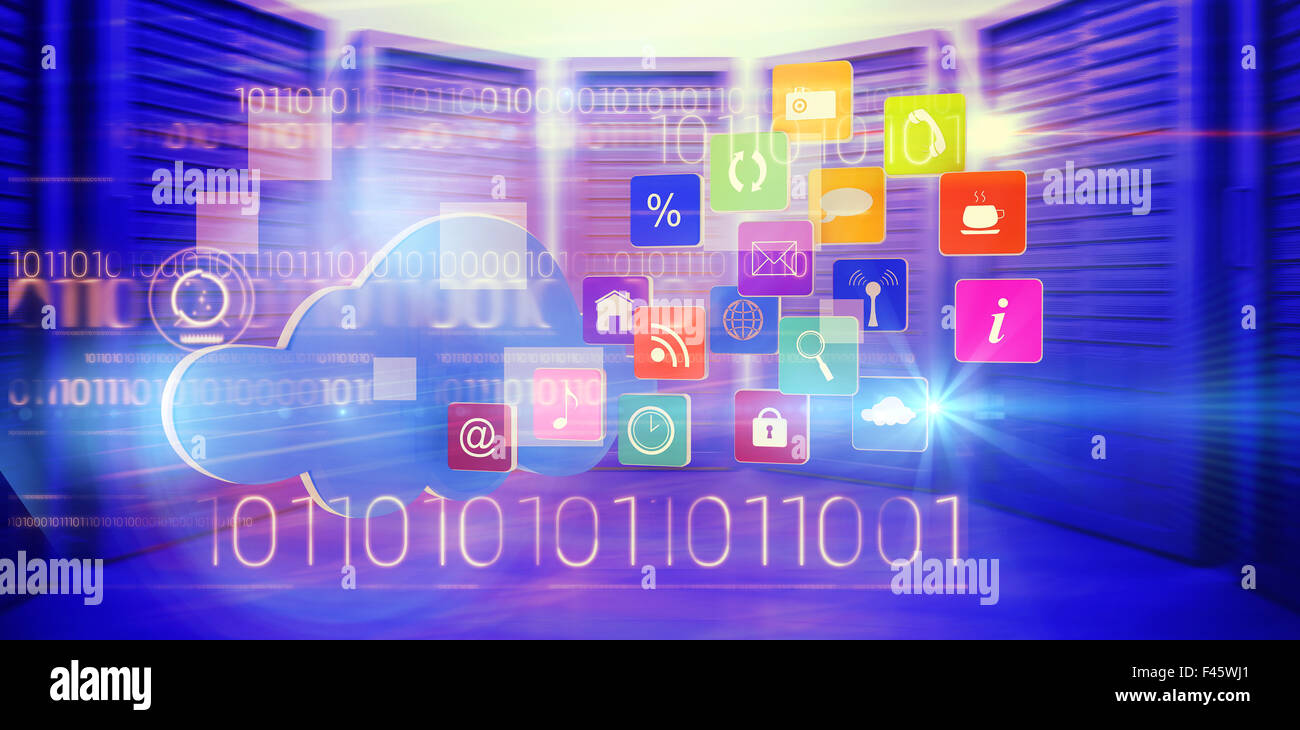 Digital composite code technology interface hi-res stock photography ...