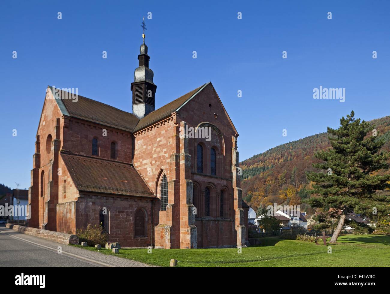 Monastic church Eußerthal Stock Photo - Alamy