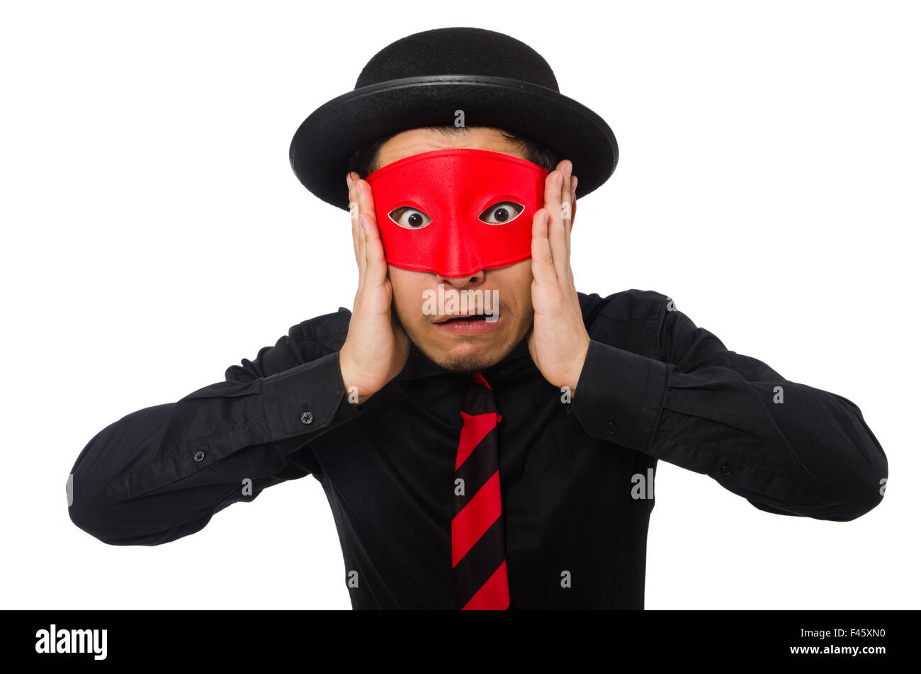 Fearful masks mask hi-res stock photography and images - Alamy