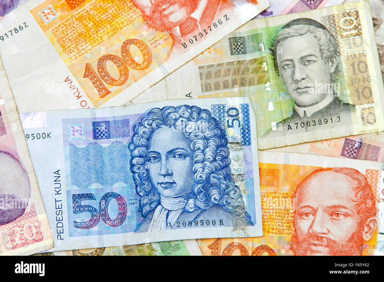 Kuna banknotes hi-res stock photography and images - Alamy