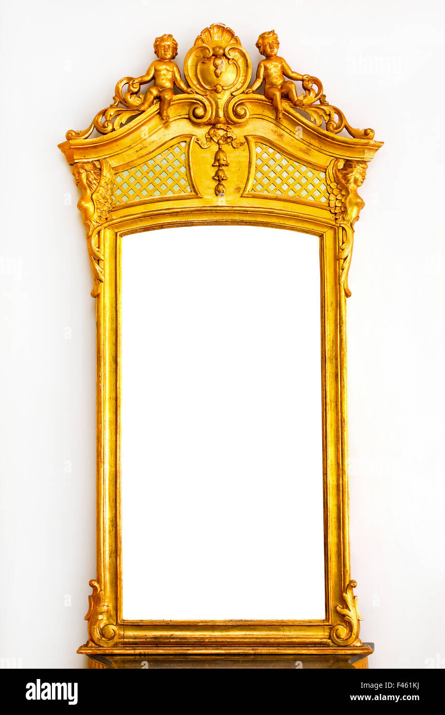 Gold mirror hi-res stock photography and images - Alamy