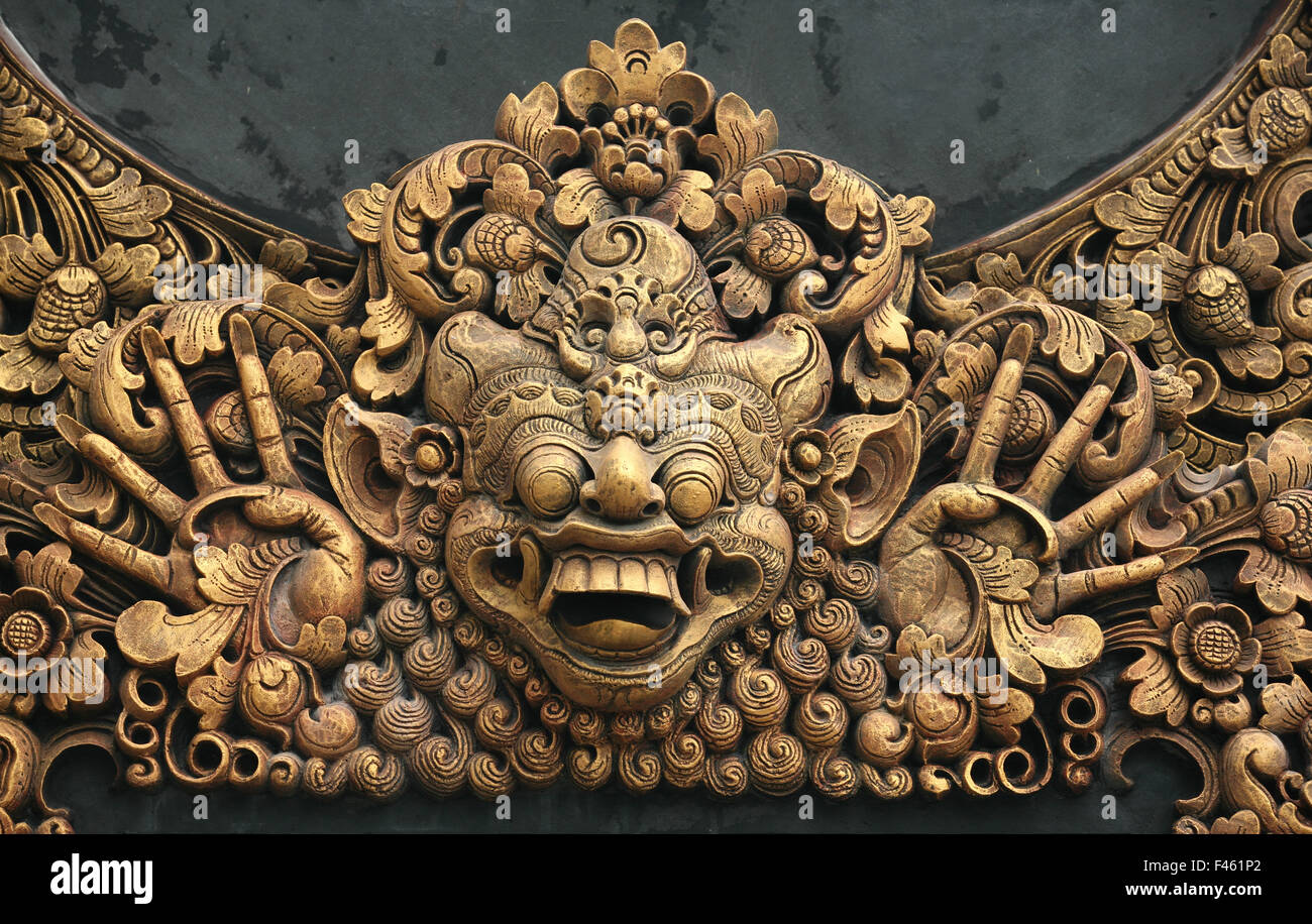 Devil carving hi-res stock photography and images - Alamy