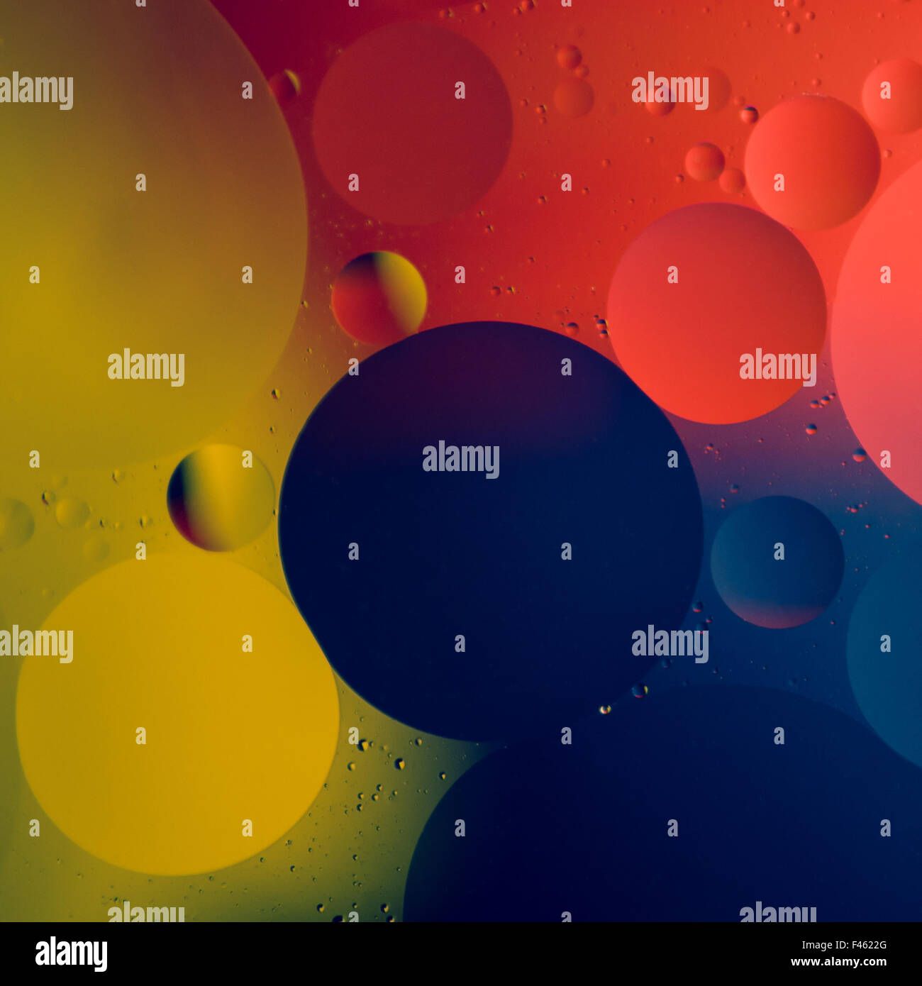 Abstract color oil drops Stock Photo - Alamy