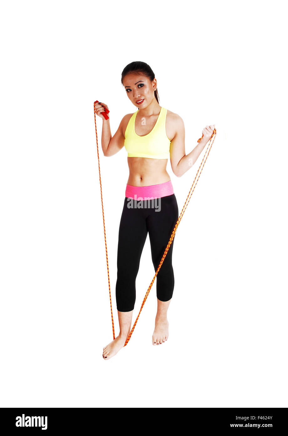 Rope exercise Cut Out Stock Images & Pictures - Alamy