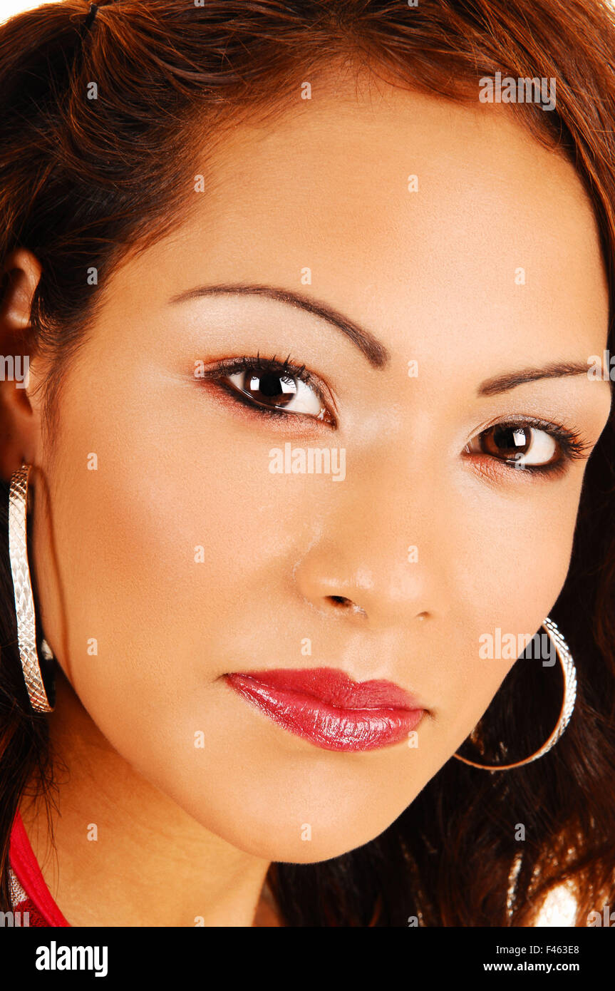 Closeup face shoot Stock Photo - Alamy