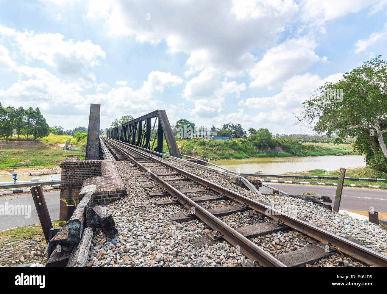Old railway bridge Stock Photo - Alamy