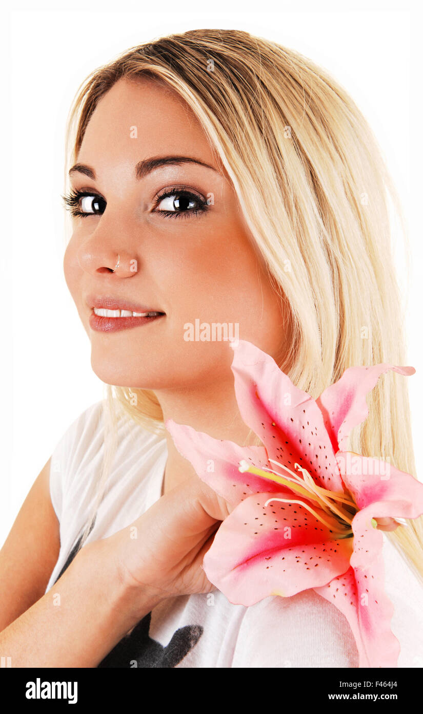 Lily girl hi-res stock photography and images - Alamy