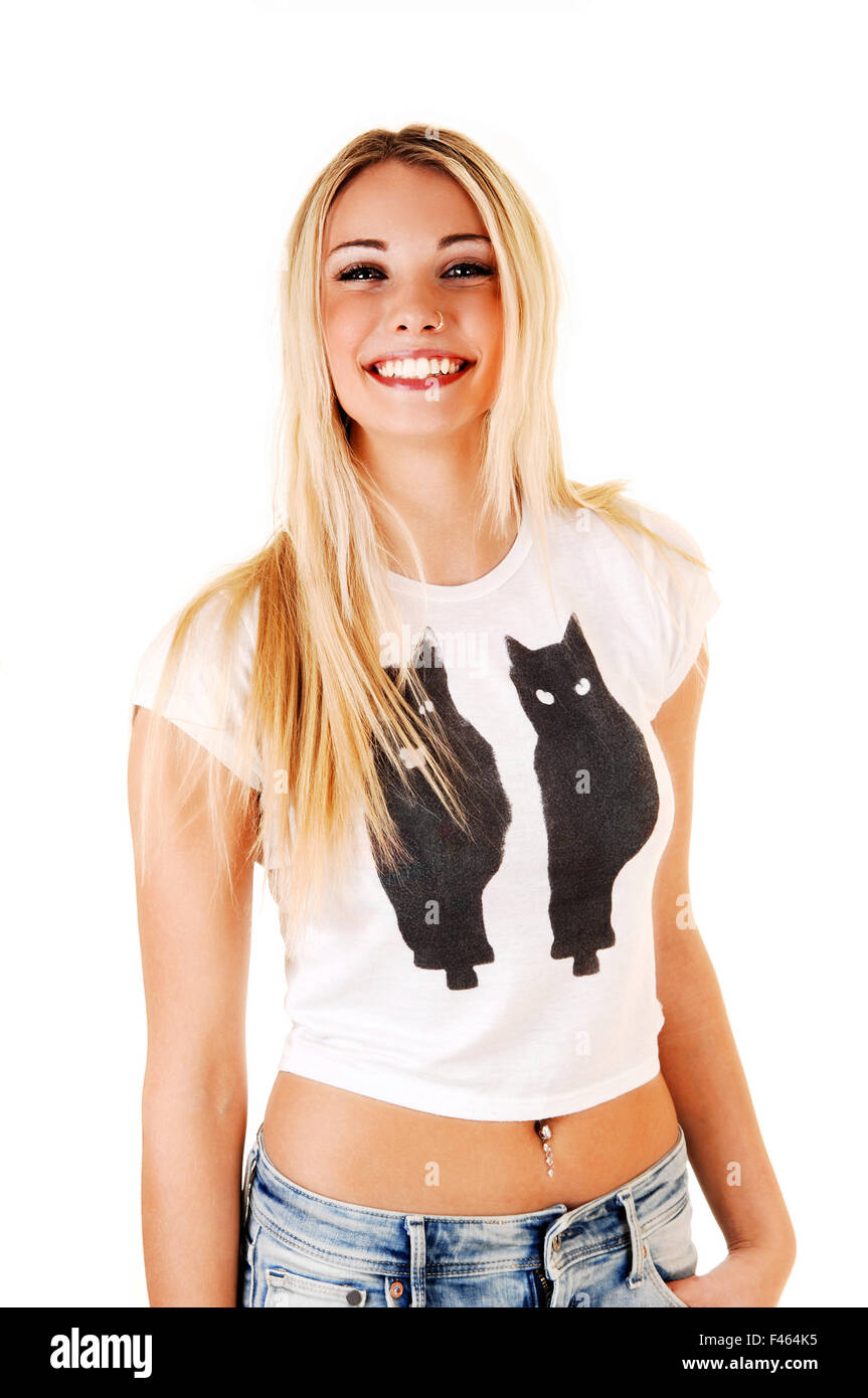 Smiling lovely girl Stock Photo - Alamy