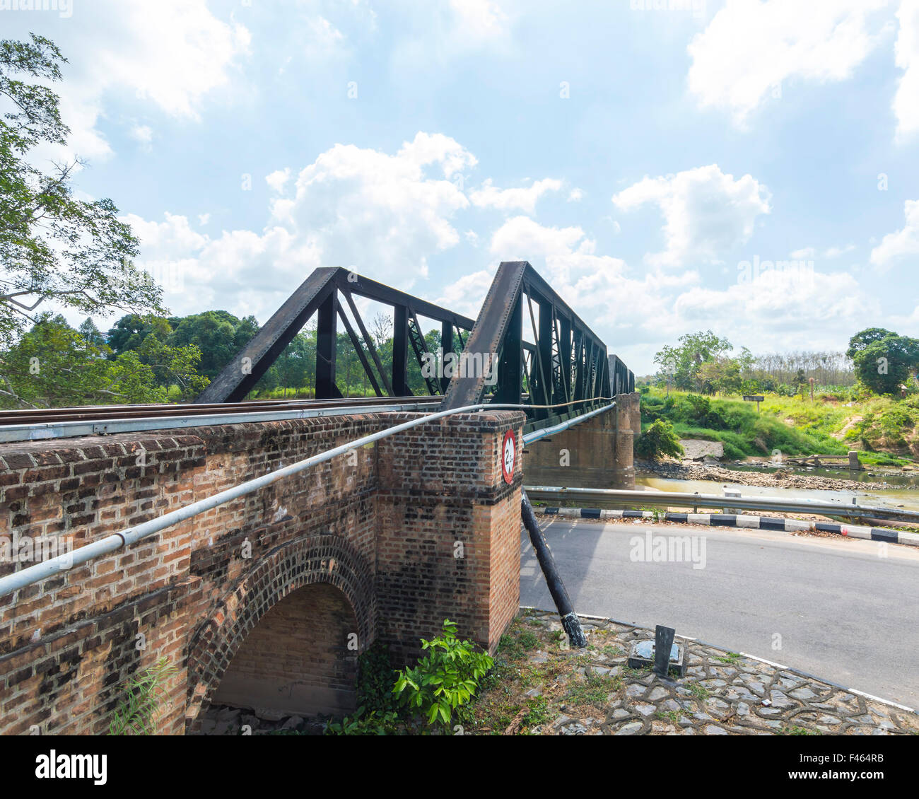 Old railway bridge Stock Photo - Alamy