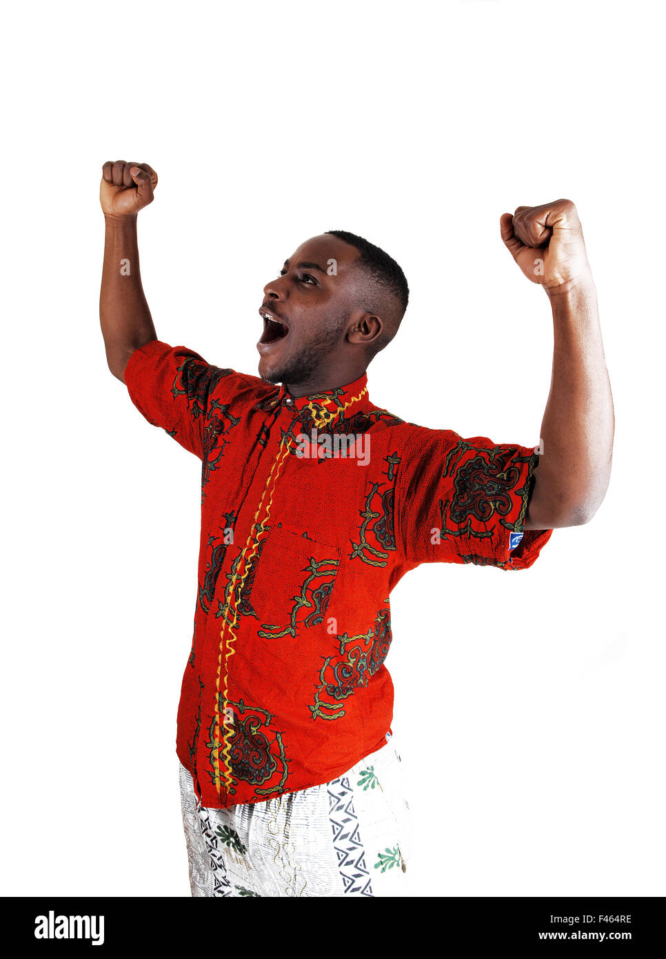 Happy black man Stock Photo - Alamy