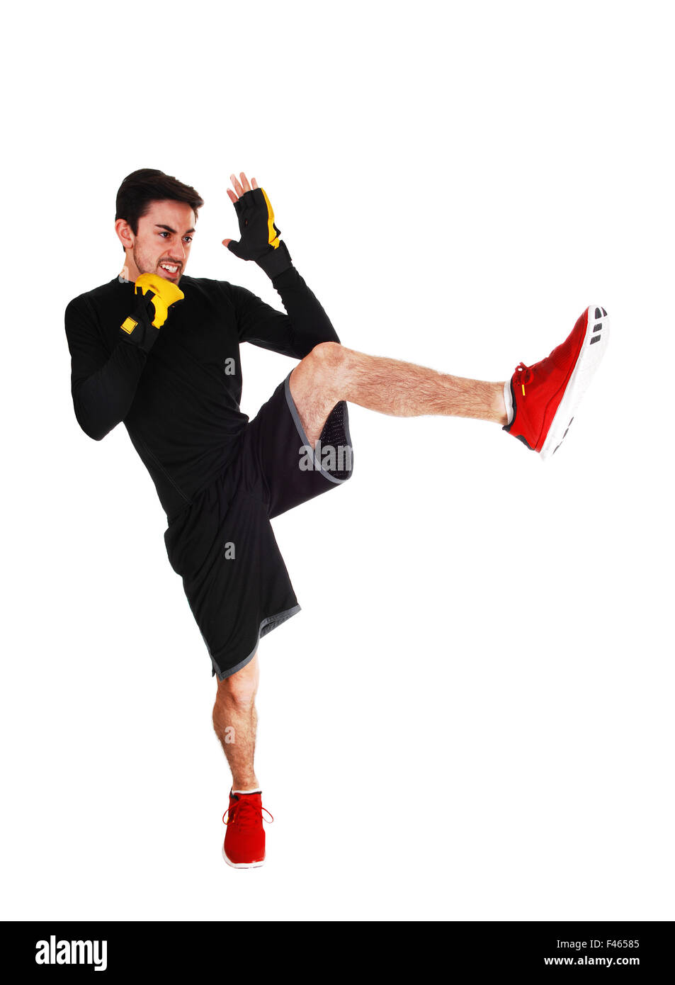 Full body exercise Cut Out Stock Images & Pictures - Alamy