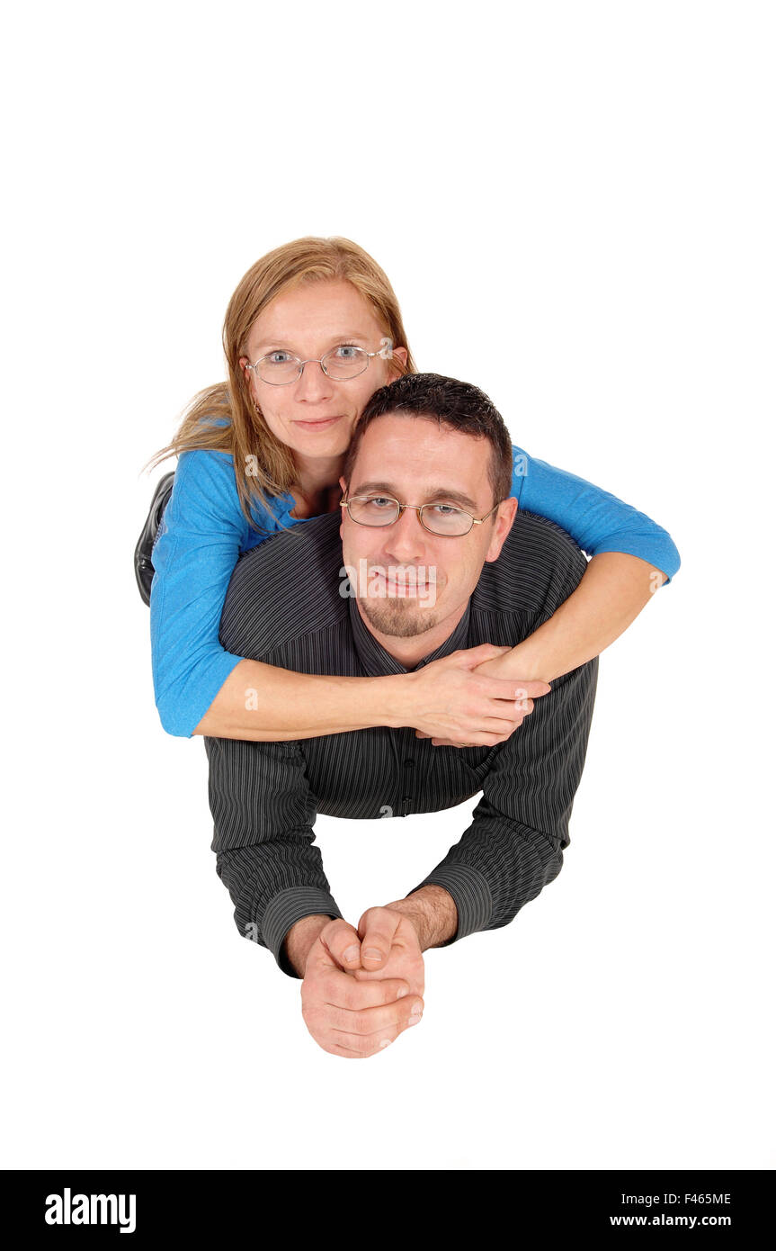 Guy young woman ride Cut Out Stock Images & Pictures - Alamy