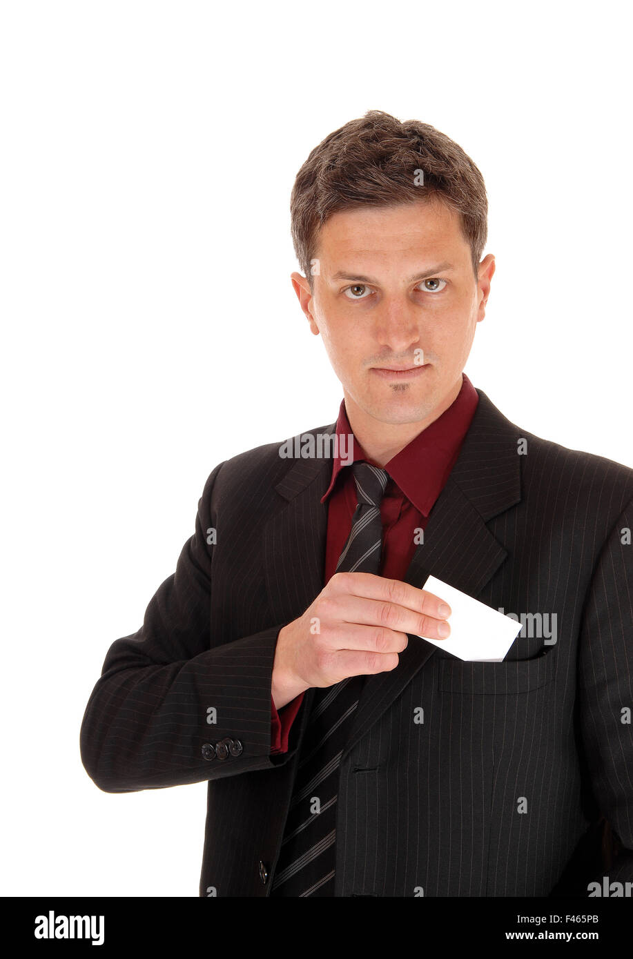 Business card man hi-res stock photography and images - Alamy