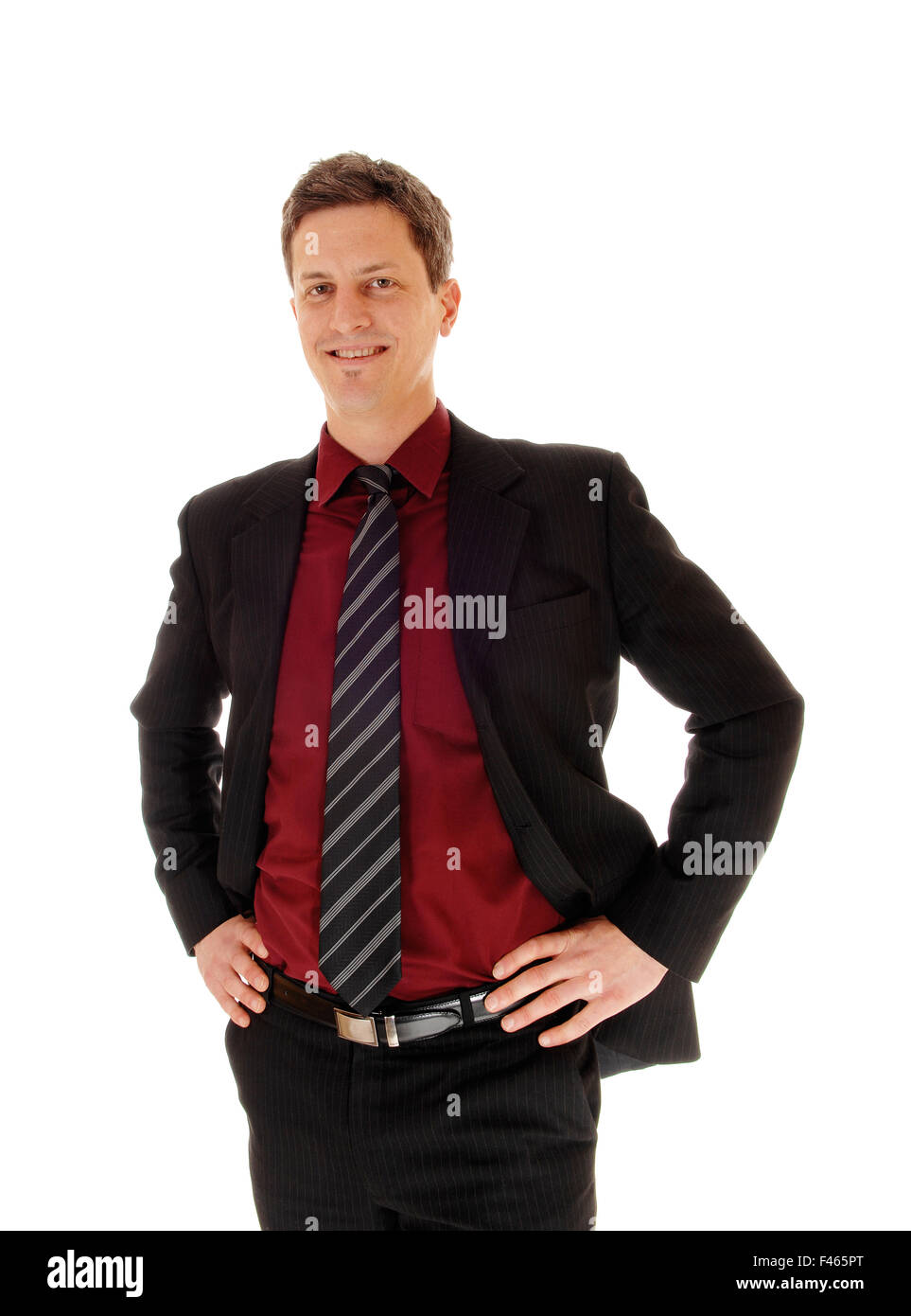 A relaxing businessman Stock Photo - Alamy