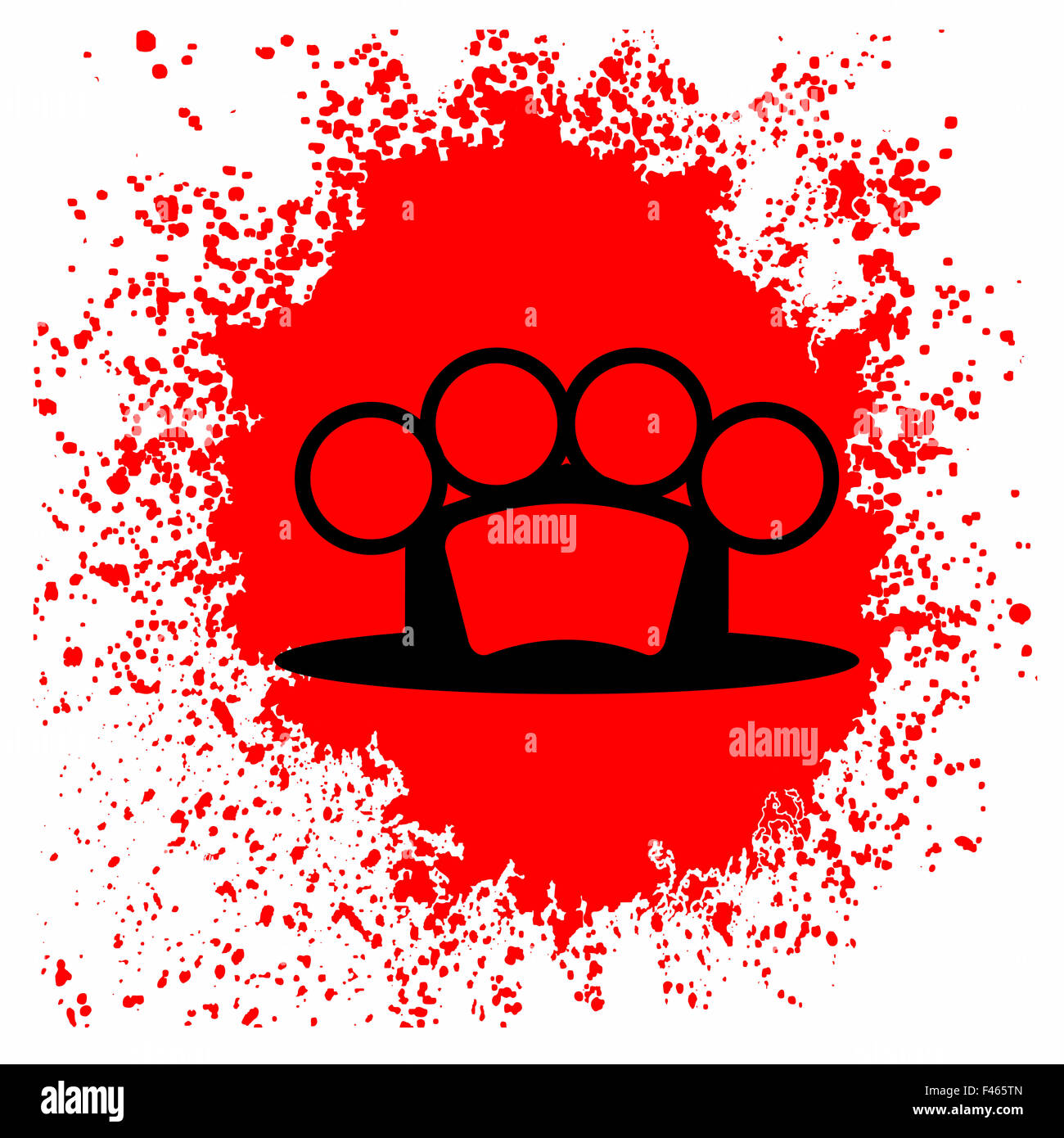 Brass knuckles logo hi-res stock photography and images - Alamy