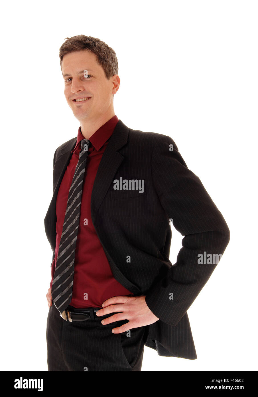 A relaxing businessman Stock Photo - Alamy