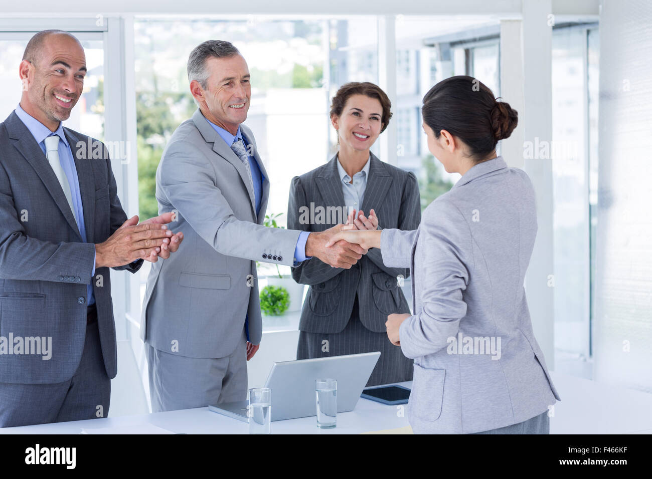 Interview panel hi-res stock photography and images - Alamy