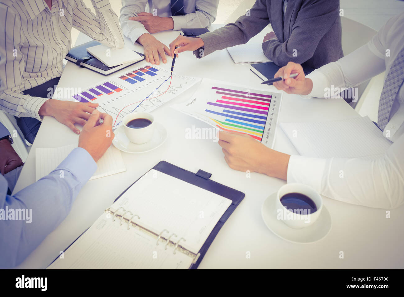 Business team analyzing bar chart graphs Stock Photo - Alamy Business team analyzing bar chart graphs Stock Photo - Alamy