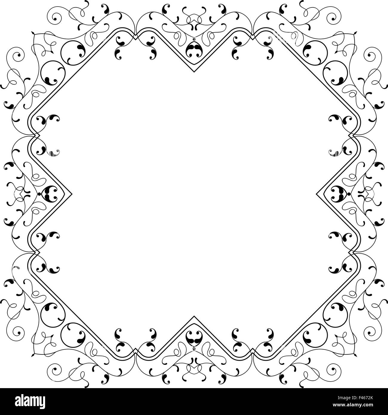 Frame Border Design Vector Art Stock Vector Image & Art - Alamy