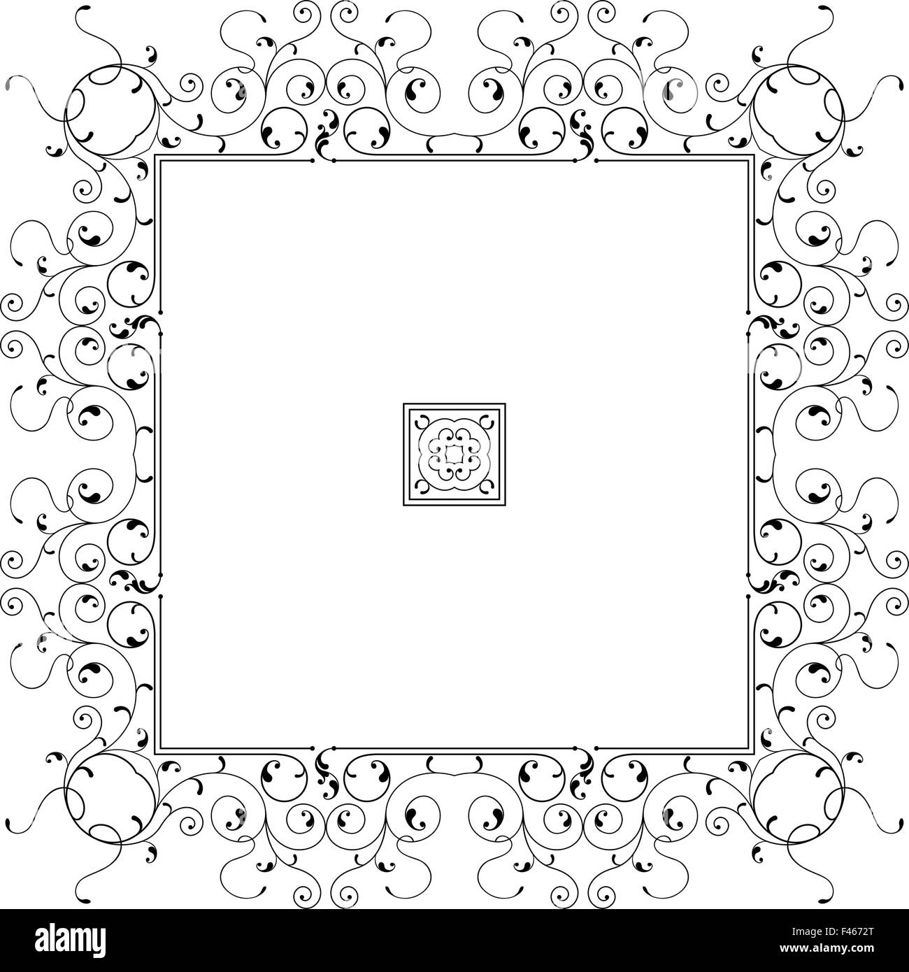 Frame Border Design Vector Art Stock Vector Image & Art - Alamy