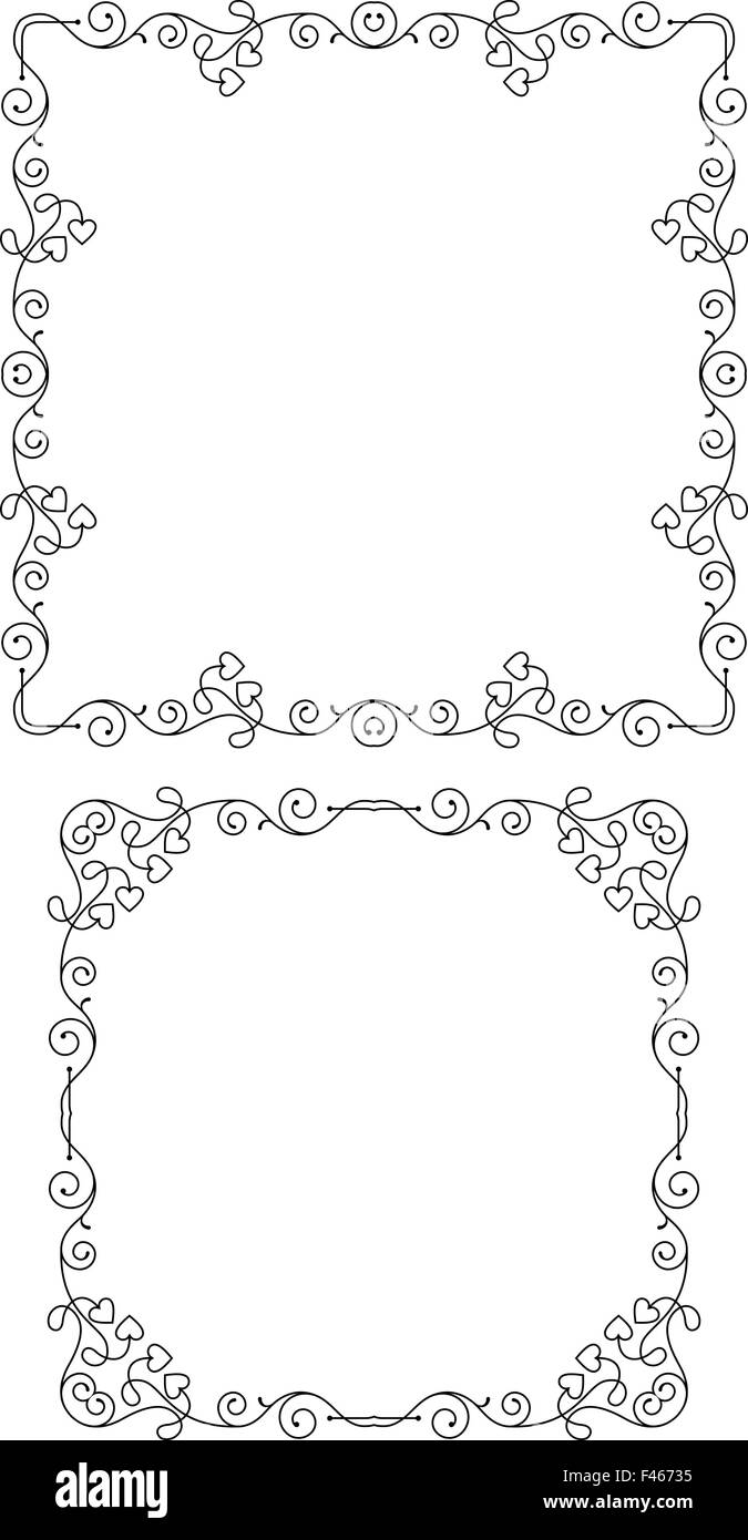 Frame Border Design Vector Art Stock Vector Image & Art - Alamy