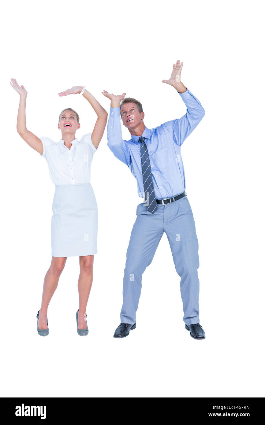 business peoples gesturing Stock Photo - Alamy