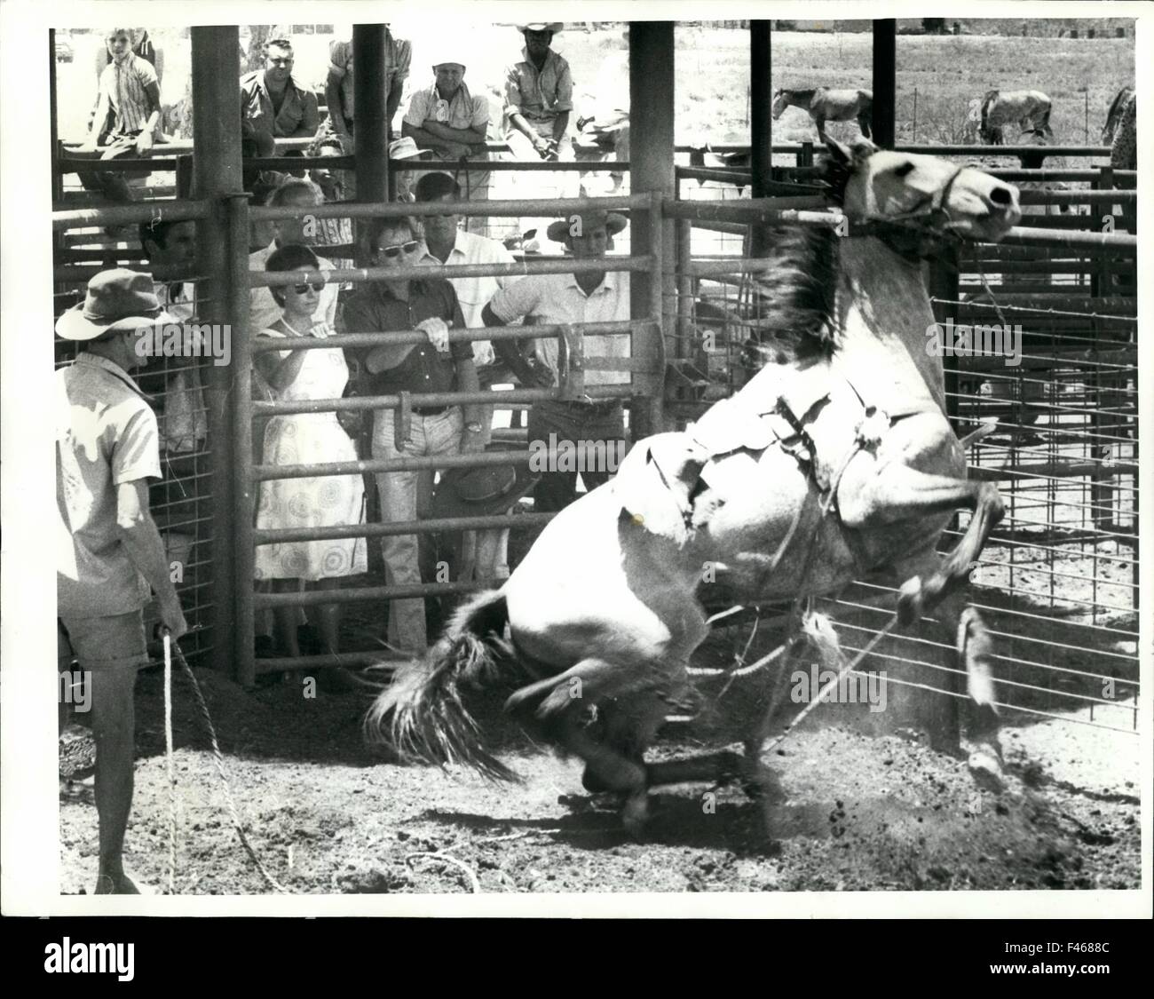October 1972 - Royal visit to Western Australia. Photo Shows: Princess ...