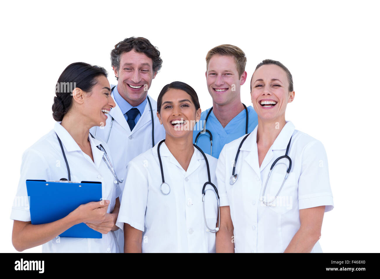 Doctors and nurse standing together Stock Photo - Alamy