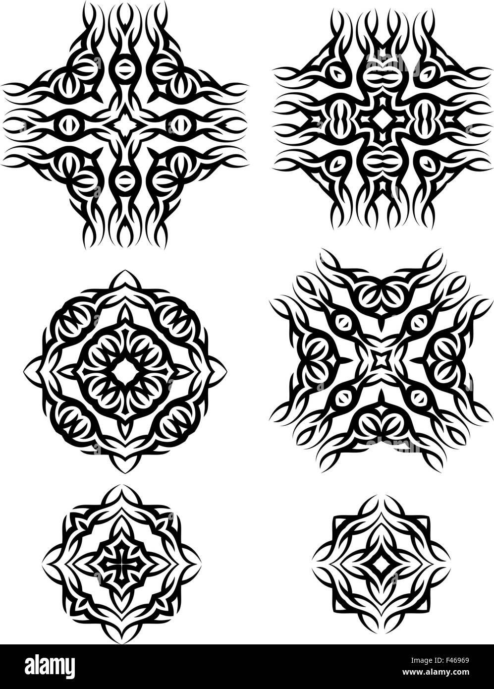 Tribal Tattoo Design Vector Art Stock Vector Image & Art - Alamy