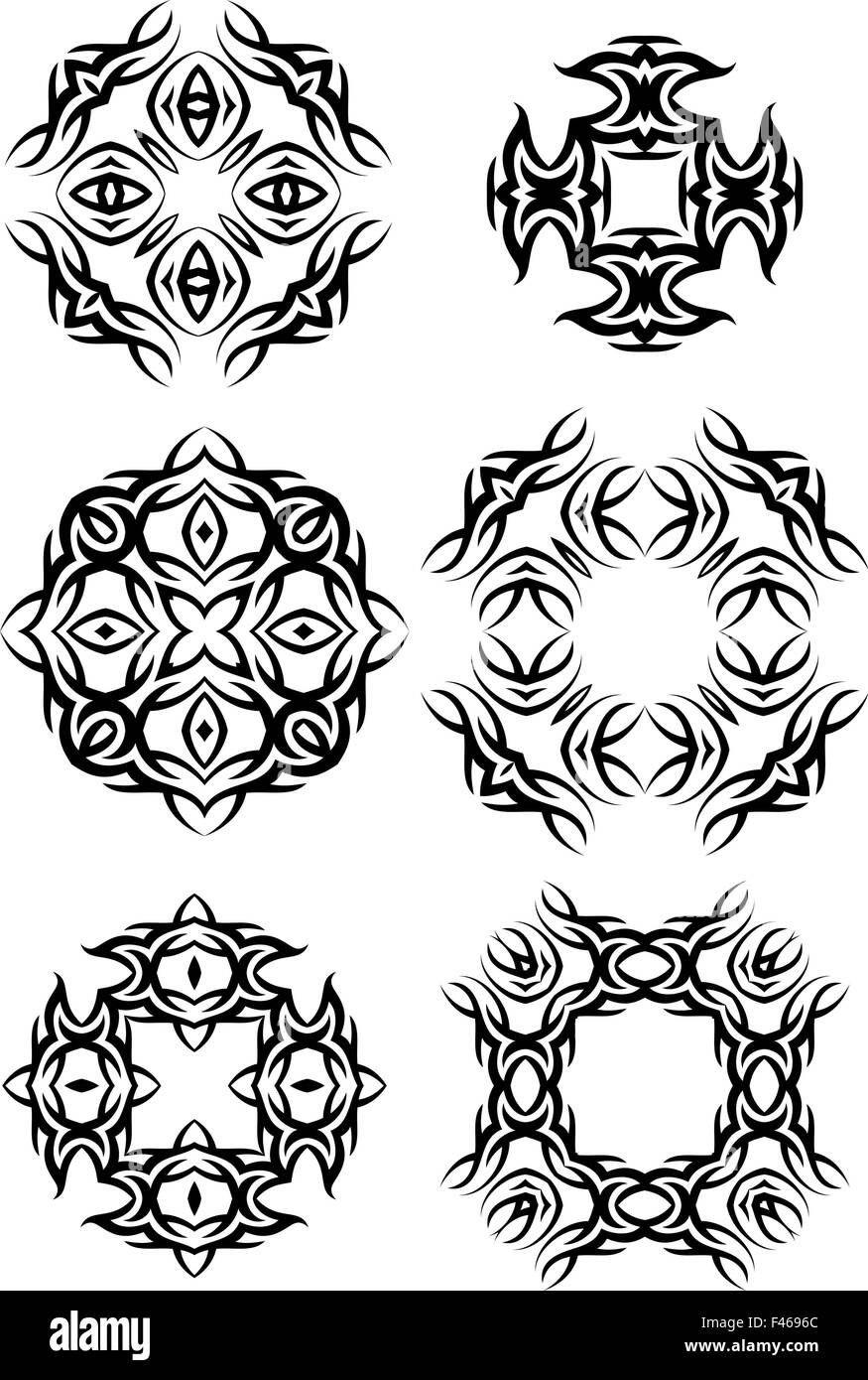 Tribal Tattoo Design Vector Art Stock Vector Image & Art - Alamy