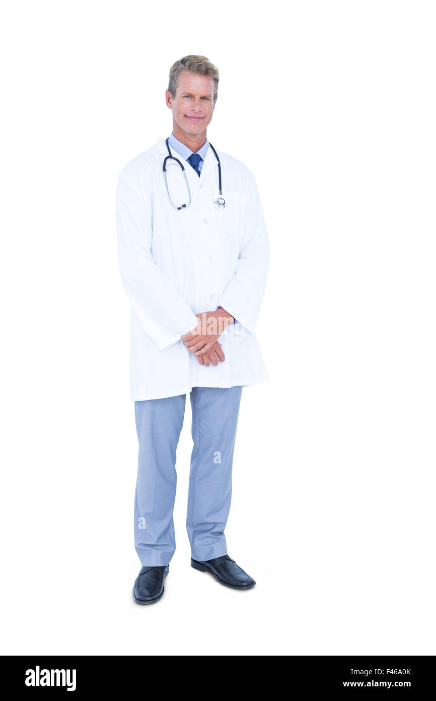 Male doctor standing Stock Photo - Alamy