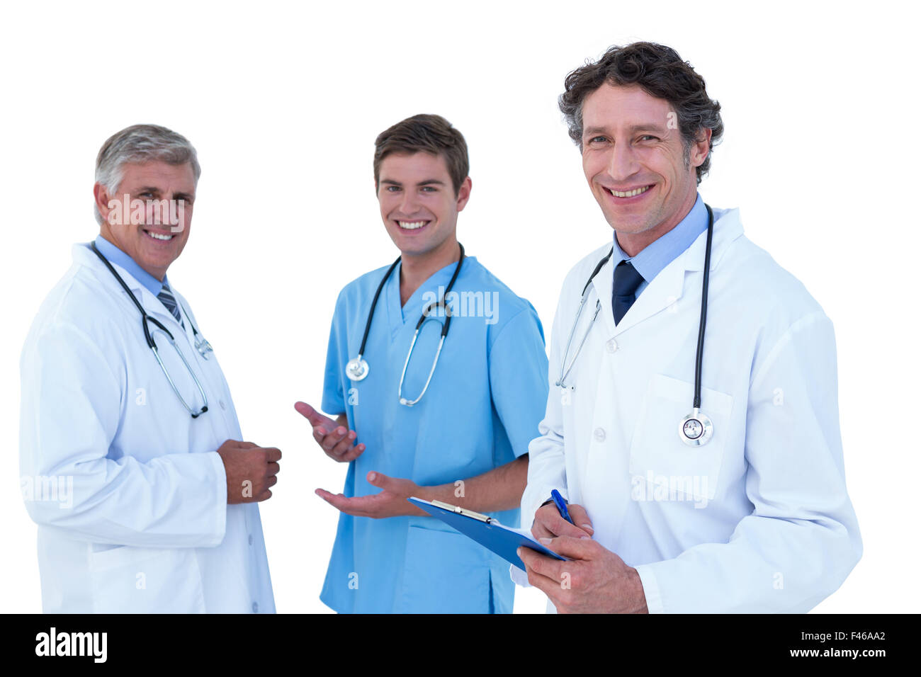 Doctors and nurses discussing together Stock Photo - Alamy