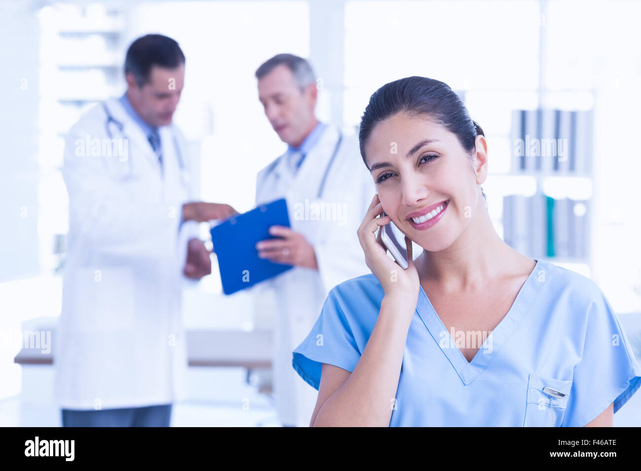 Phoning doctor hi-res stock photography and images - Alamy