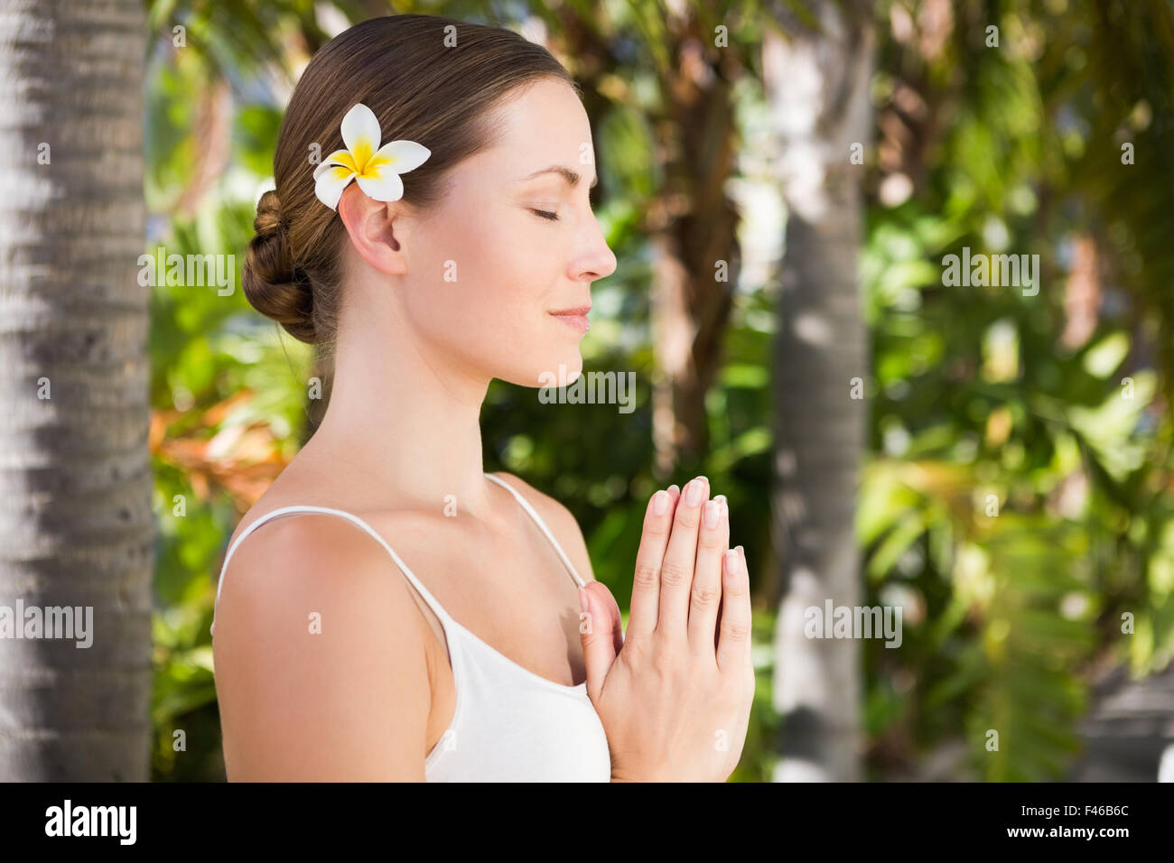 Natural yoga hi-res stock photography and images - Alamy