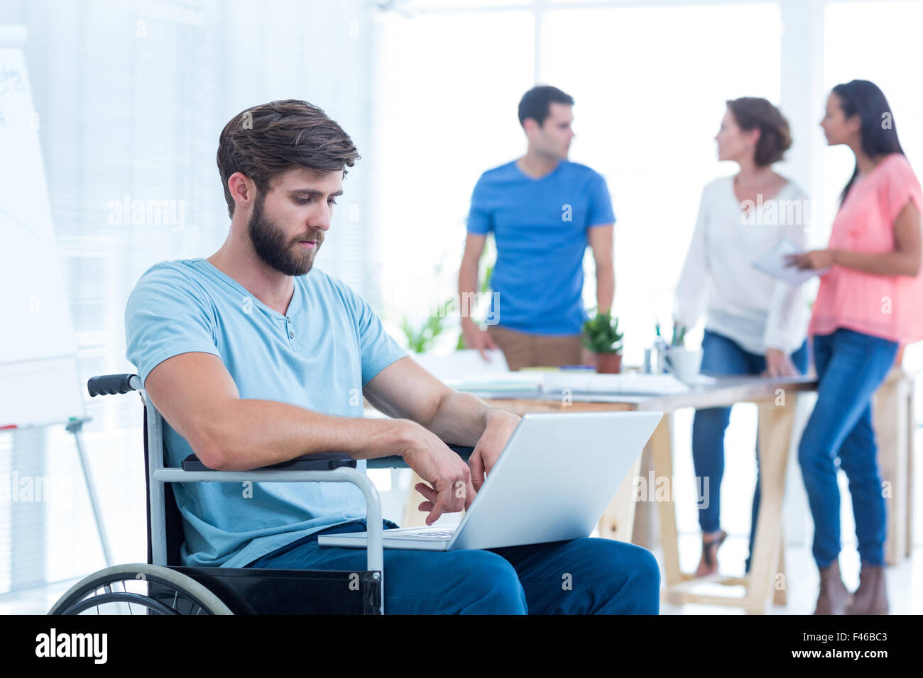Creative business team in office Stock Photo - Alamy