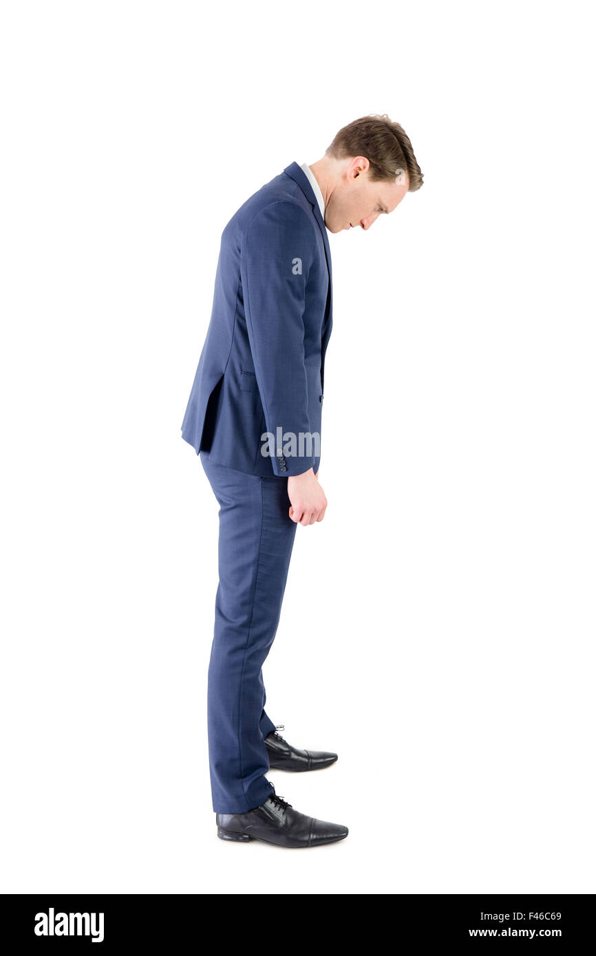 Man looking defeated Cut Out Stock Images & Pictures - Alamy