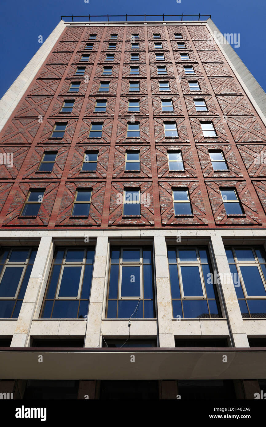 Underberg-Turm in Rheinberg, Niederrhein, Ruhrgebiet, Nordrhein ...