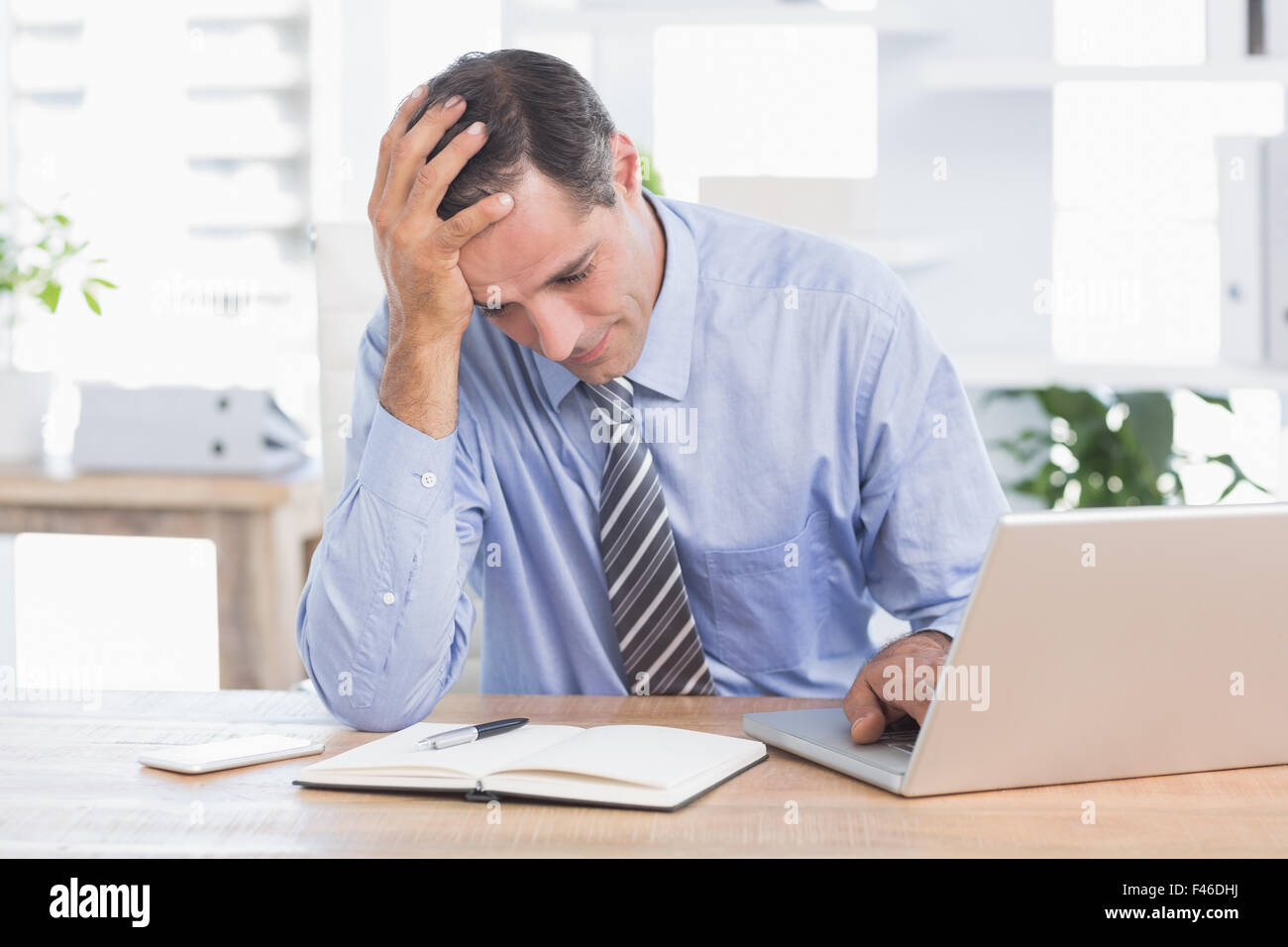 Frustrated Business Man