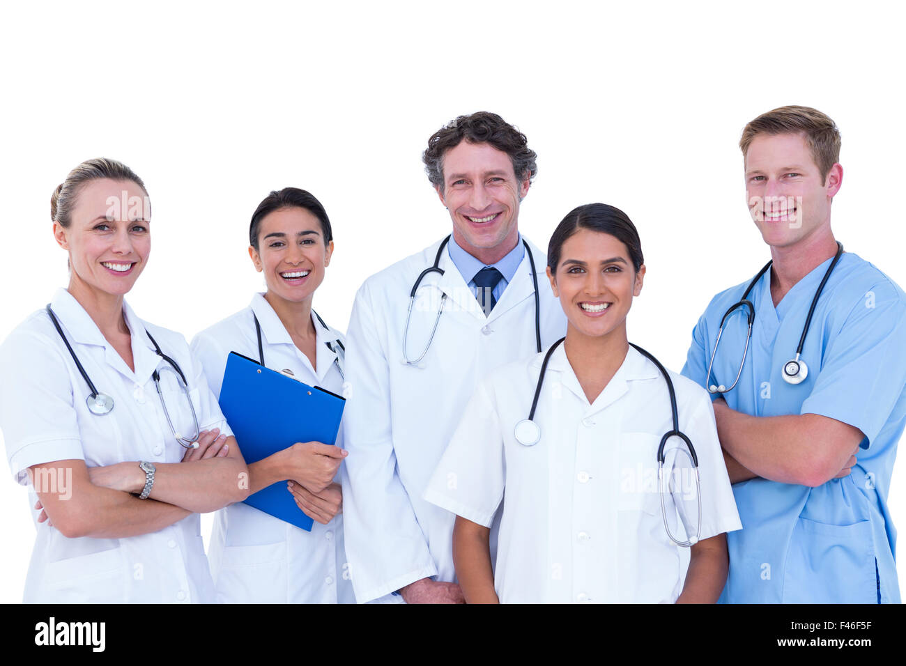 Doctors and nurse standing together Stock Photo - Alamy